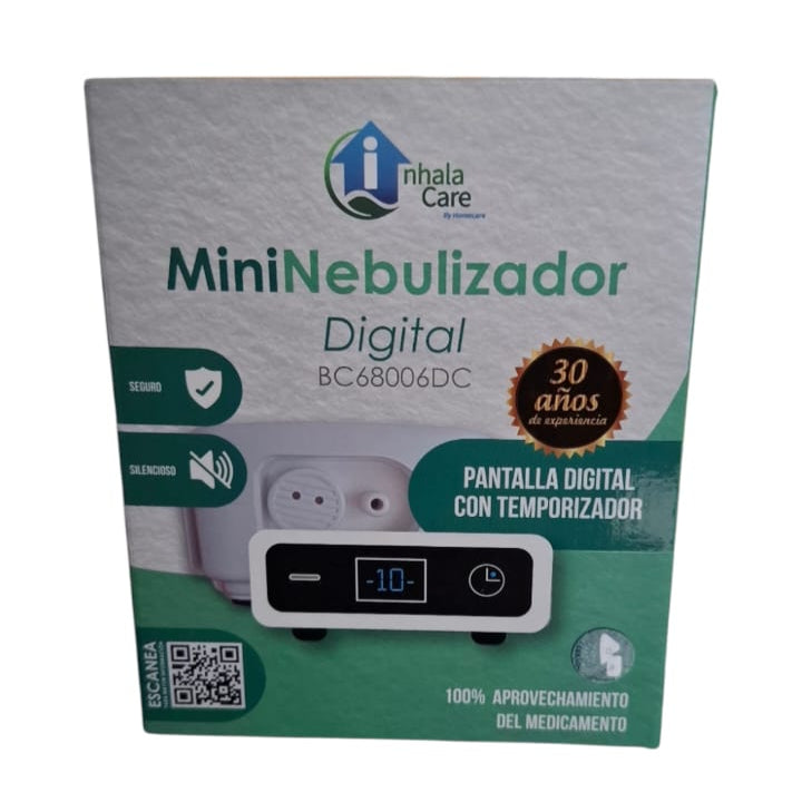 Mini nebulizador digital Mca. Homecare Mod. BC68006DC – Promese Tabasco